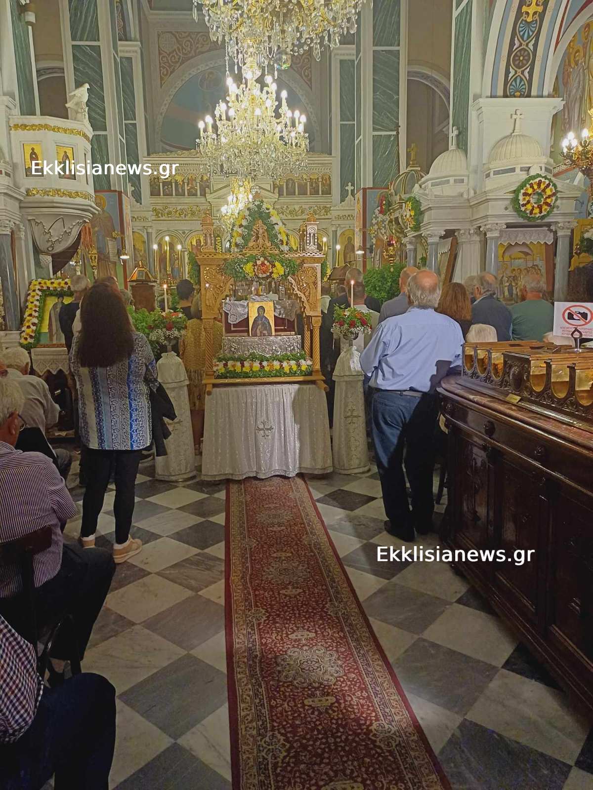 Η Κίμωλος τιμά τη μνήμη της Οσίας Μεθοδίας - Λιτανεία των Ιερών ...