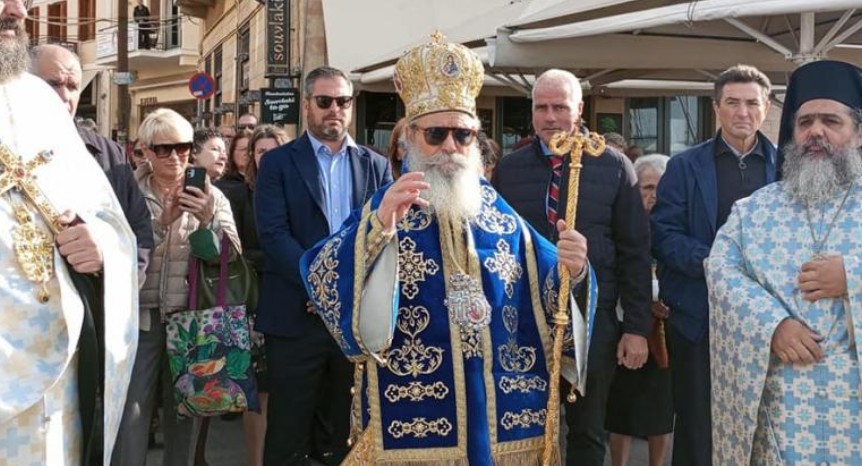 Λιτάνευση της Ιεράς Εικόνας των Εισοδίων της Θεοτόκου στην Αίγινα ...