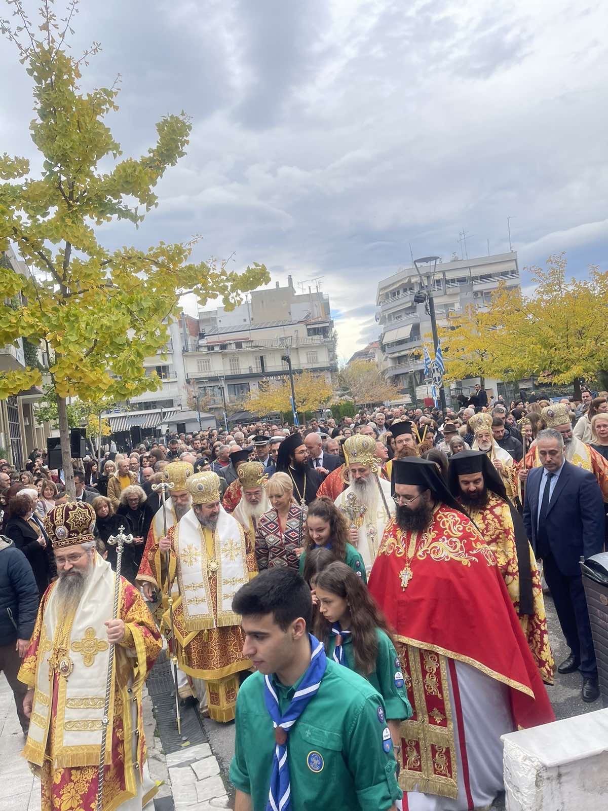 ΚΑΤΕΡΙΝΗ: Τίμησαν την Πολιούχο Αγία Αικατερίνη - Βήμα Ορθοδοξίας