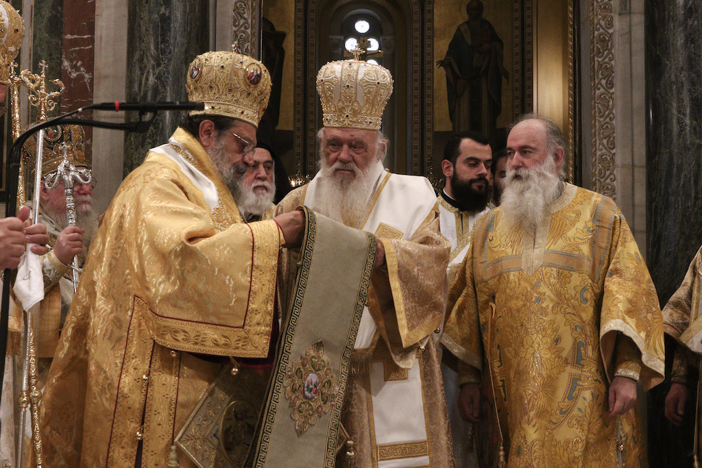 ΜΗΤΡΟΠΟΛΗ ΑΘΗΝΩΝ: Η χειροτονία του Επισκόπου Θεσπιών από τον ...