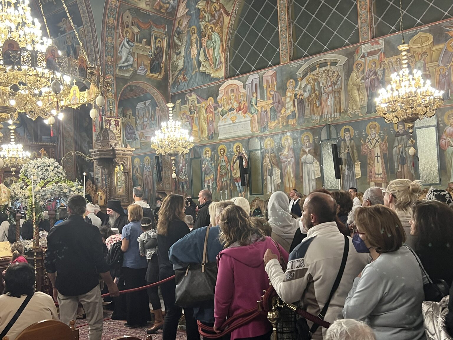 Η ΤΙΜΙΑ ΚΑΡΑ ΤΟΥ ΑΓΙΟΥ ΙΩΑΝΝΟΥ ΧΡΥΣΟΣΤΟΜΟΥ ΣΤΟΝ ΑΓΙΟ ΕΛΕΥΘΕΡΙΟ ΑΧΑΡΝΩΝ ...