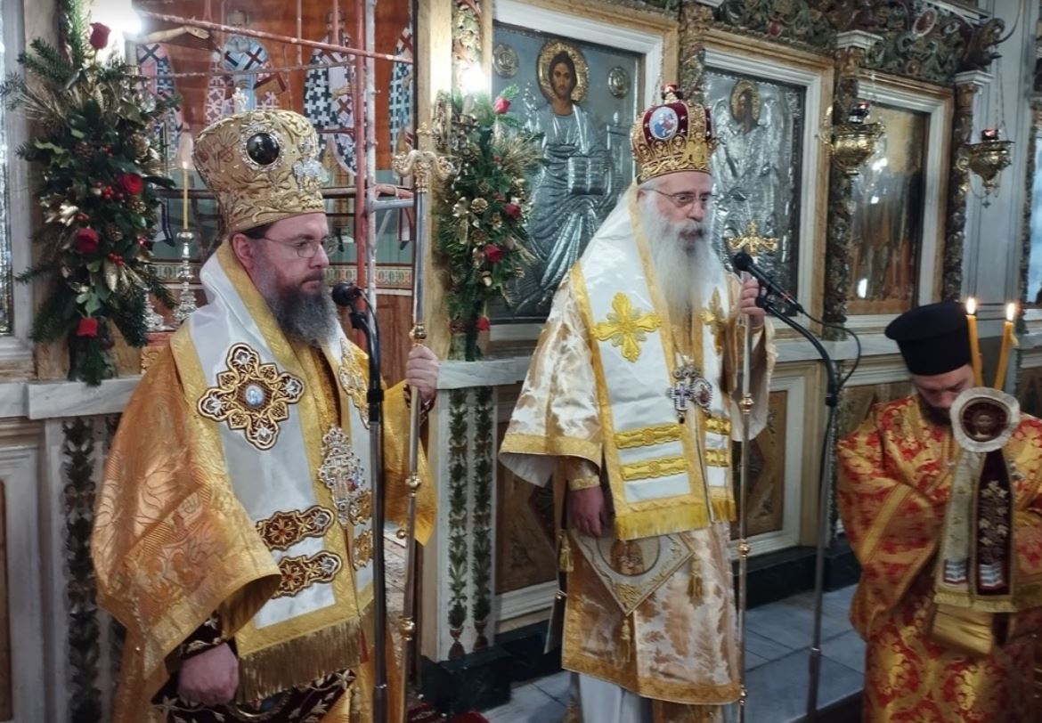 ΜΕΣΟΛΟΓΓΙ: Η Λιτάνευση της εικόνος του Αγίου Σπυρίδωνος - Βήμα Ορθοδοξίας