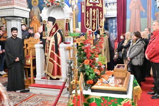Πανηγυρικός Αρχιερατικός Εσπερινός στον Ιερό Ναό Αγίου Σπυρίδωνος ...