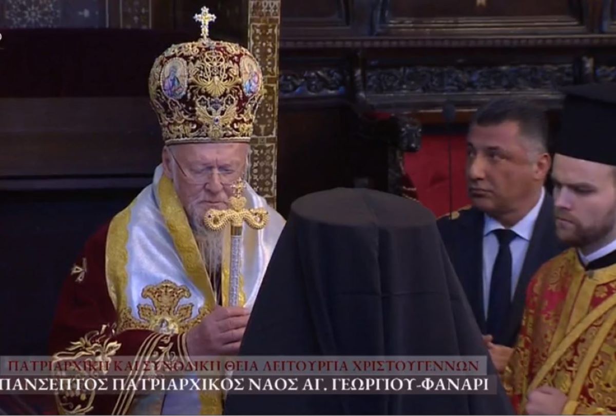 Φανάρι: Πατριαρχική Θεία Λειτουργία των Χριστουγέννων - Βήμα Ορθοδοξίας