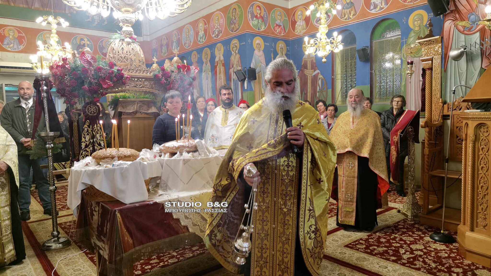 Πανηγυρίζει ο Ιερός Ναός του Αγίου Νικολάου στην Άκοβα Άργους - Βήμα ...