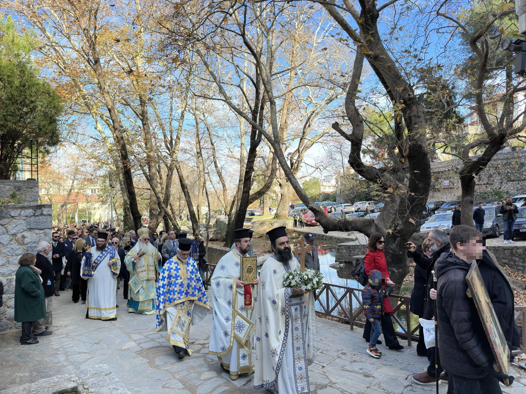 Η εορτή των Θεοφανείων στη Λιβαδειά - Βήμα Ορθοδοξίας