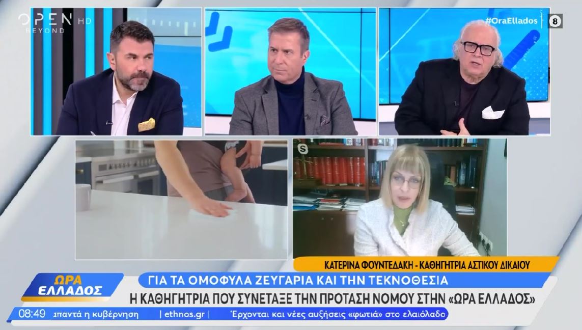 Ομόφυλα ζευγάρια: Ιδού η καθηγήτρια του ΑΠΘ που συνέταξε τον νόμο - Τι ...
