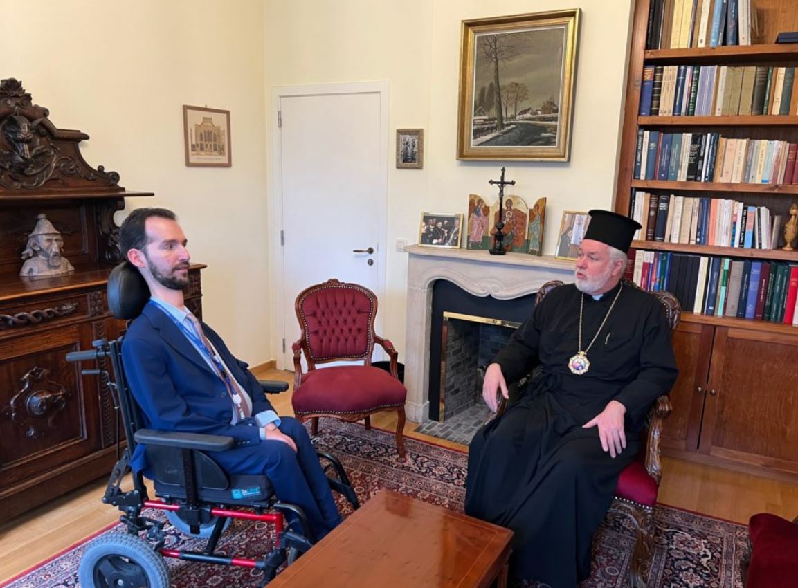 Ο Ευρωβουλευτής Κυμπουρόπουλος στον Βελγίου Αθηναγόρα - ΒΗΜΑ ΟΡΘΟΔΟΞΙΑΣ ...