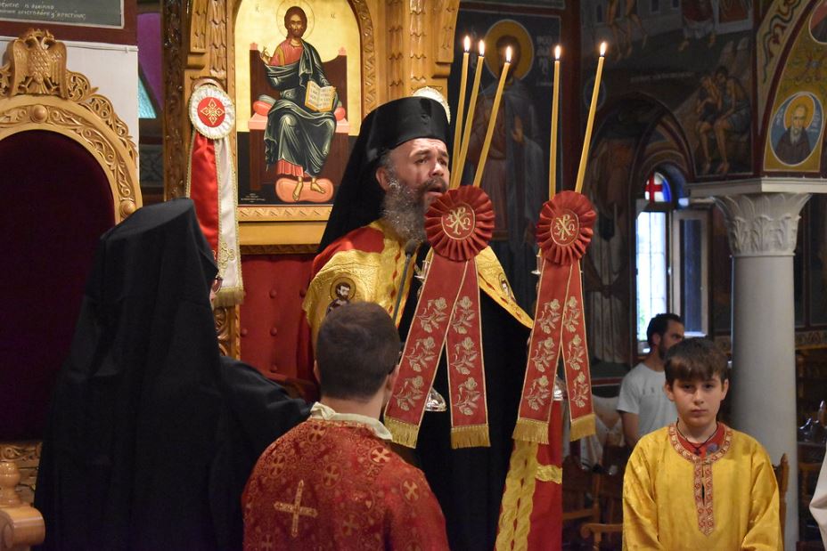 Η εορτή του Αγίου Αγαθαγγέλου του εκ Φλωρίνης στον Ιερό Μητροπολιτικό ...