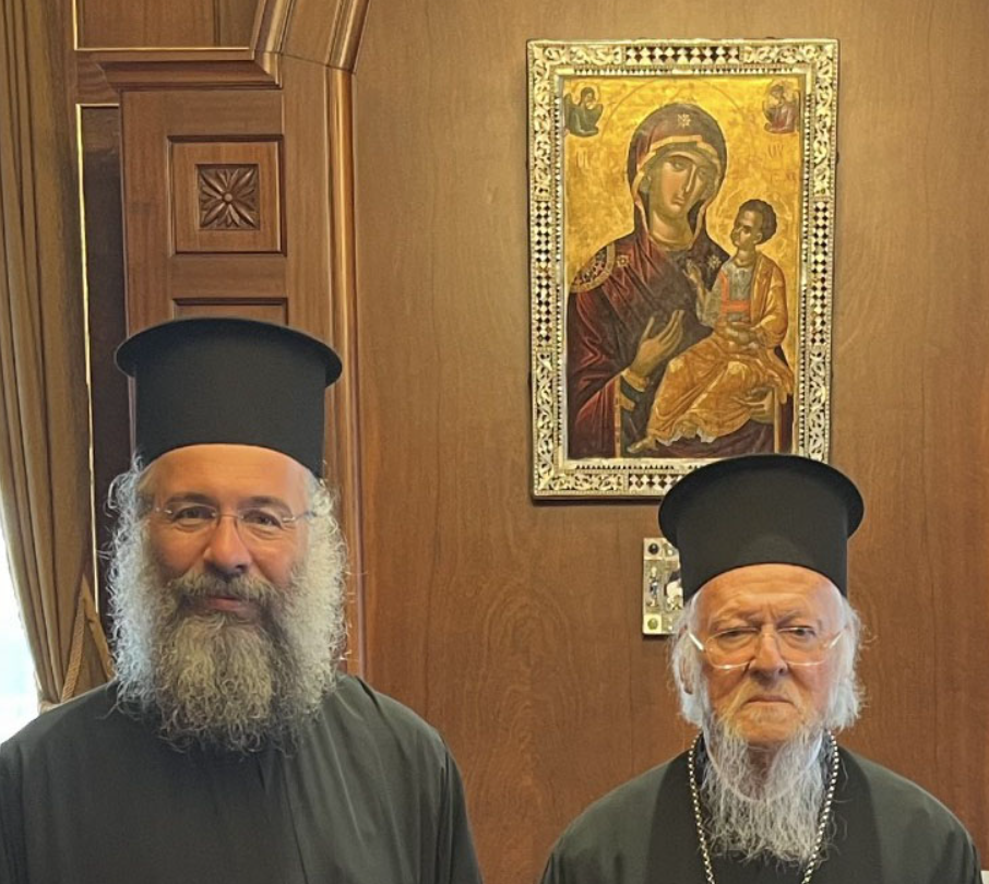 Ο Ρεθύμνης Πρόδρομος στο Φανάρι για τις εργασίες της Ιεράς Συνόδου του ...