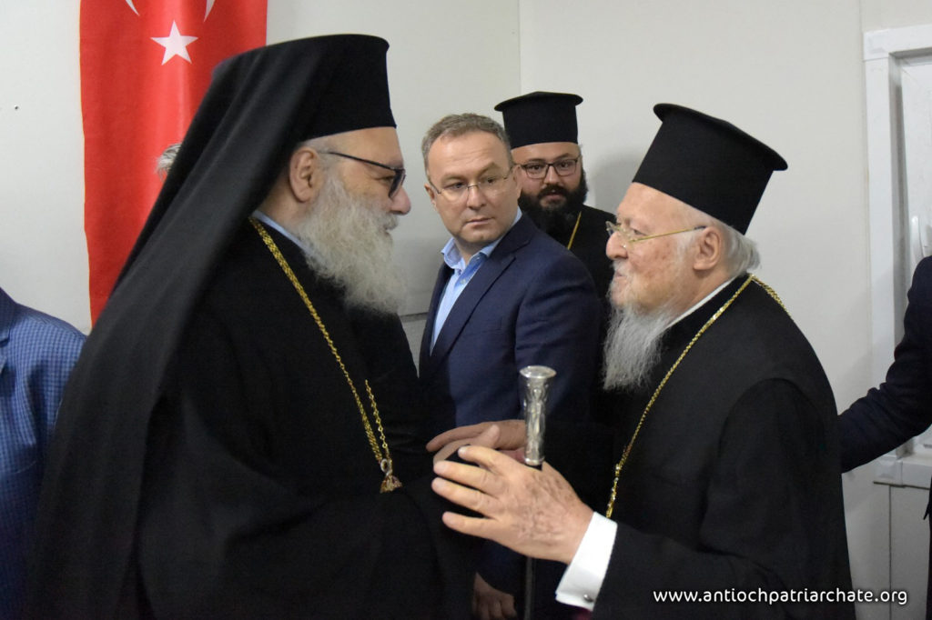 Ο Οικ. Πατριάρχης επικοινώνησε με τον Αντιοχείας Ιωάννη - ΒΗΜΑ ...
