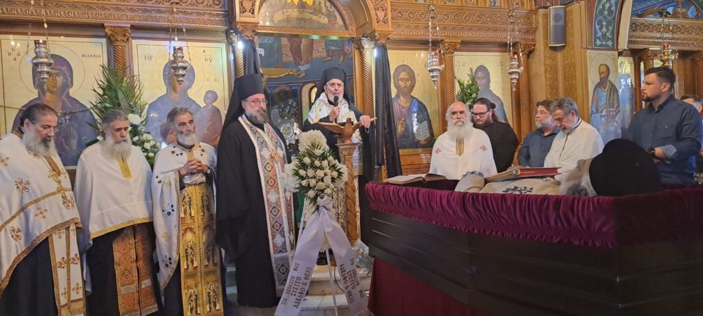 Εξόδιος Ακολουθία Πρεσβυτέρου Βασιλείου Ταξιαρχιώτη - ΒΗΜΑ ΟΡΘΟΔΟΞΙΑΣ News