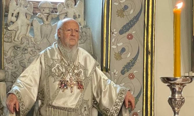 Υποδοχή του Οικουμενικού Πατριάρχη κ. Βαρθολομαίου στη Μητρόπολη Νέας ...