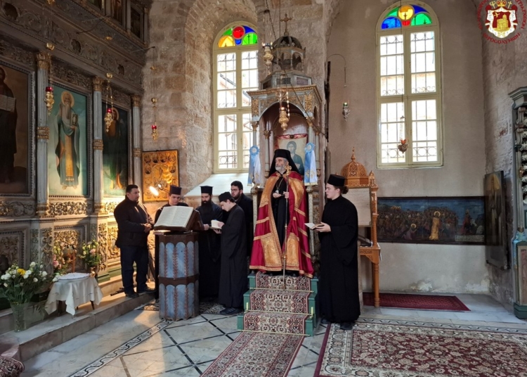ΠΑΤΡΙΑΡΧΕΙΟ ΙΕΡΟΣΟΛΥΜΩΝ - ΒΗΜΑ ΟΡΘΟΔΟΞΙΑΣ