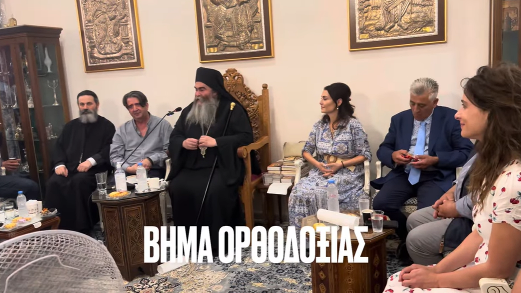 Οι πρωταγωνιστές του ΑΓΙΟΥ ΠΑΪ́ΣΙΟΥ από το MEGA αποθεώθηκαν από τον γ ...