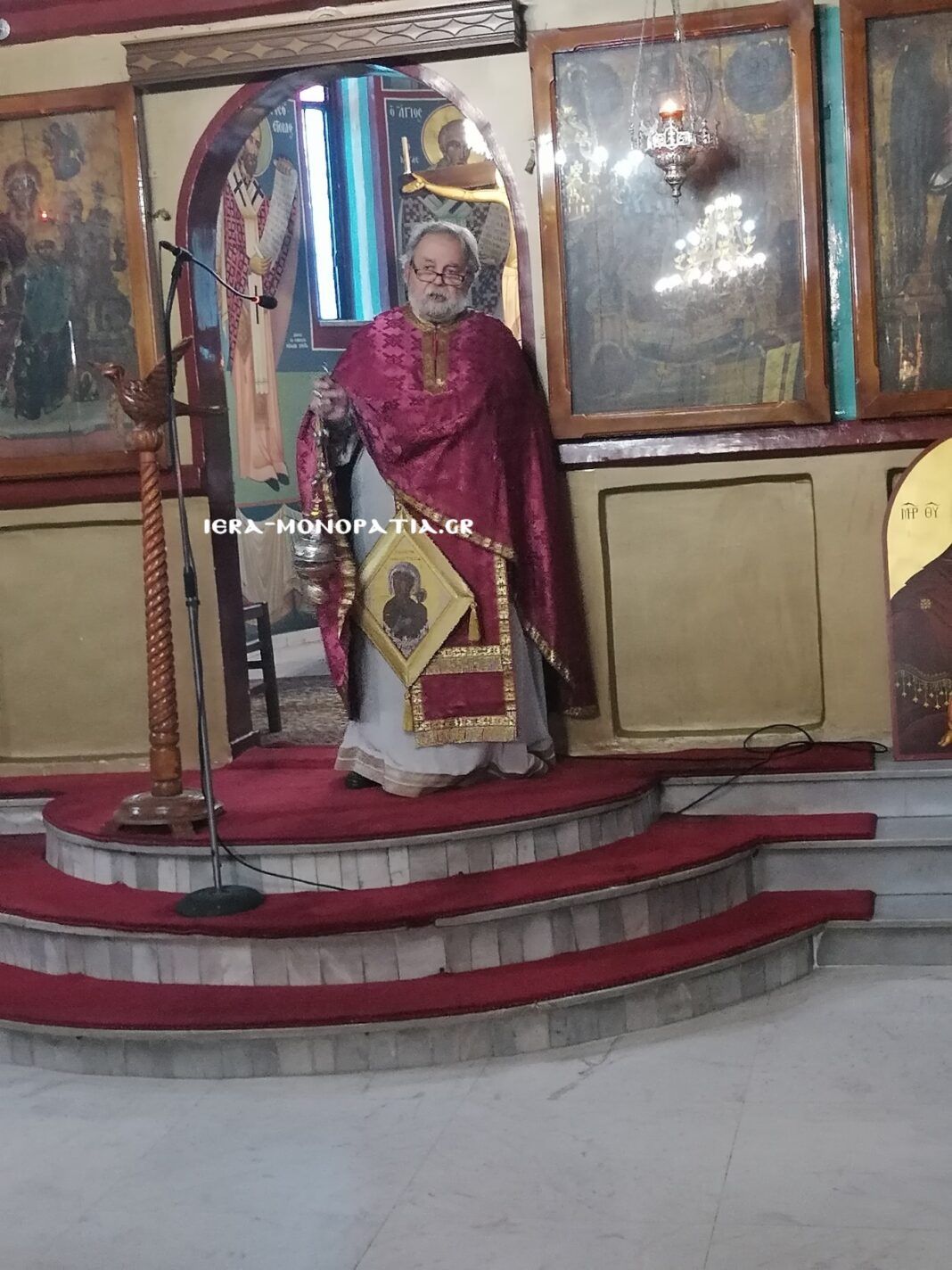 Λαμπρός Εορτασμός των Εισοδίων της Θεοτόκου στη Μηλιά Αμωπίας - Βήμα ...