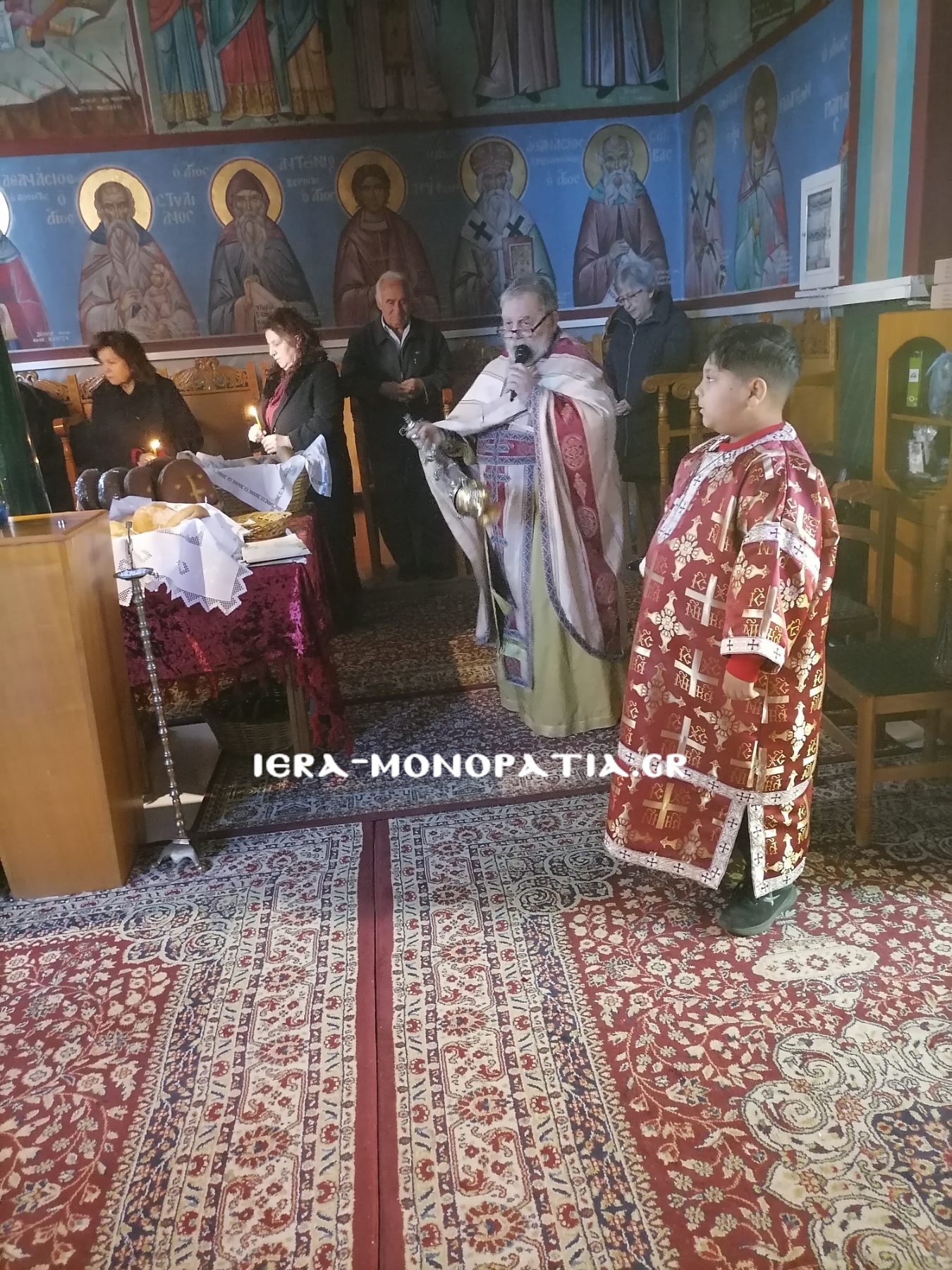 Με κατάνυξη και Ευλογία η Πρωτοχρονιά στην «Παναγία τη Μηλιώτισσα ...